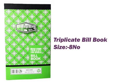 Triplicate Bill Book At Rs 20piece इनवॉइस बुक In Jaipur Id 2855009222133