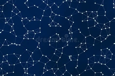 Neural Network Abstract Background Stock Illustration Illustration Of
