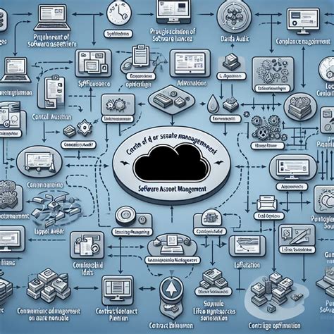 Comprehensive Software Asset Management Diagram Ai Art Generator