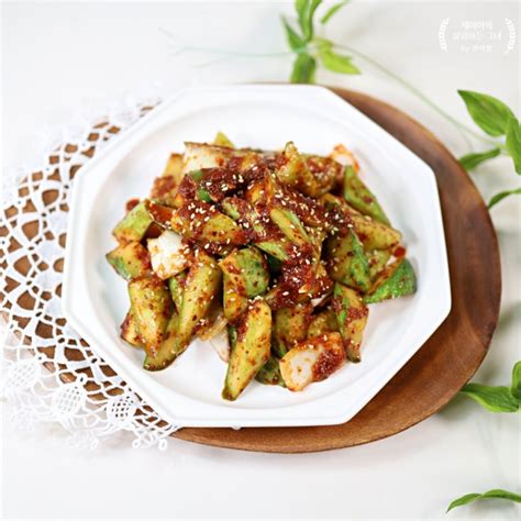 새콤달콤 오이무침 레시피 초간단 반찬 양파 오이무침 양념 만드는 법 네이버 블로그