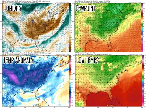 Mikes Tomorrow Am Maps Cold Front Showing Off For Much Of The Us