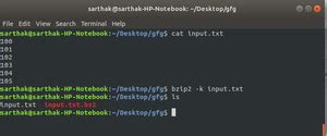 Bzip Command In Linux With Examples GeeksforGeeks