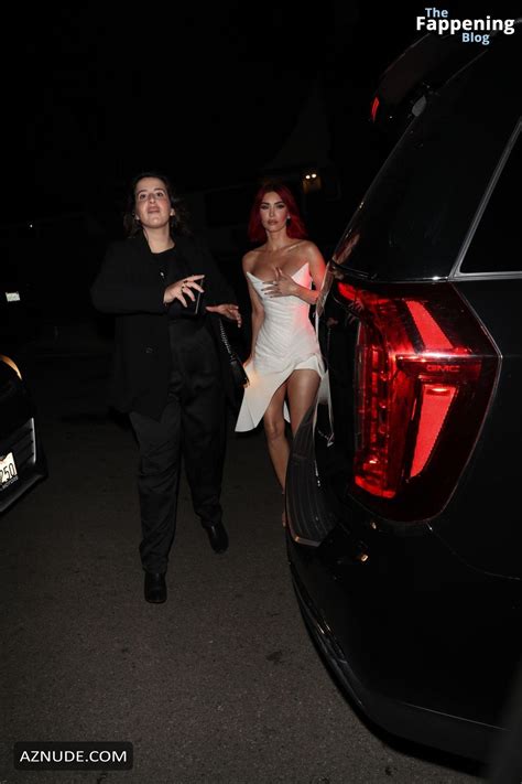 Megan Fox Sizzles In Sexy White Dress At Gq Men Of The Year Party In La Aznude
