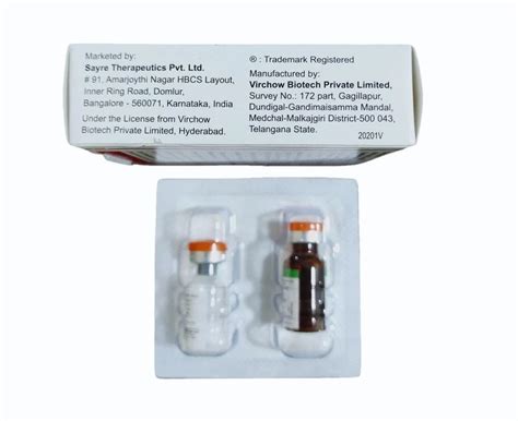 Rasburicase 1 5mg Injection 1 5 Mg Vial At ₹ 8900 Vial In Nagpur Id 2856582283655