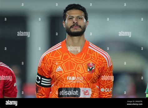 Egypt Cairo 24 January 2023 Goalkeeper Mohamed El Shenawy Of Al
