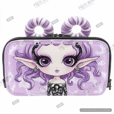 Ai创作图卡通包主图 卡通少女笔袋 卡通显眼包 卡通图案女包 文具盒卡通女孩 文具盒手绘女孩 卡通饰品包包 个性化化妆包 星座电脑包 化妆盒装饰图卡通人物 包包卡通图案 卡通片 儿童包片