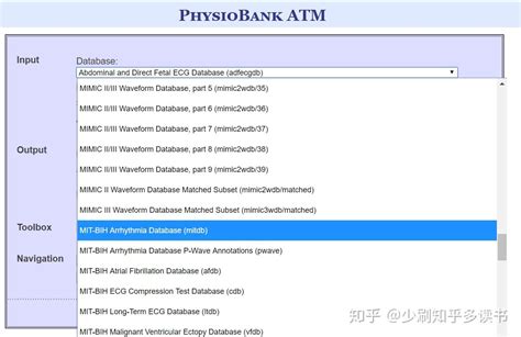 心电信号分类 MIT BIH心律失常数据库读取 Python 知乎