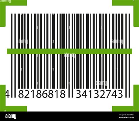 Barcode Scanner Color Icon In Flat Style Vector Stock Vector Image Art Alamy