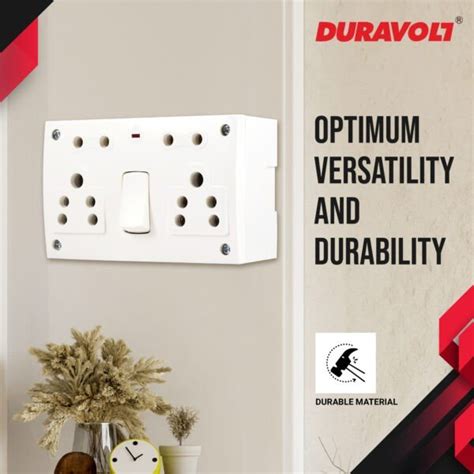 A Switch Socket Combined In One Duravolt