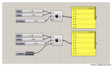 Grasshopper系列教程 数据序列（等差数列，随机数列，斐波那契数列） 零刻学堂