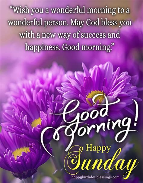 100 Good Morning Sunday Blessings Images
