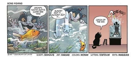Grumpy Cat Comic Strips Dynamite