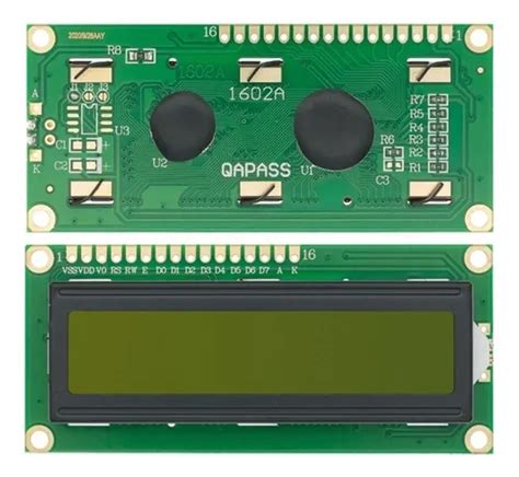 Display Tela Lcd X Backlight Verde Arduino