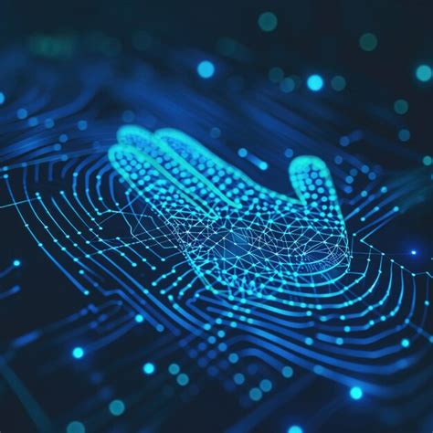 Premium Photo Authentication Login Or Cybersecurity Fingerprint And
