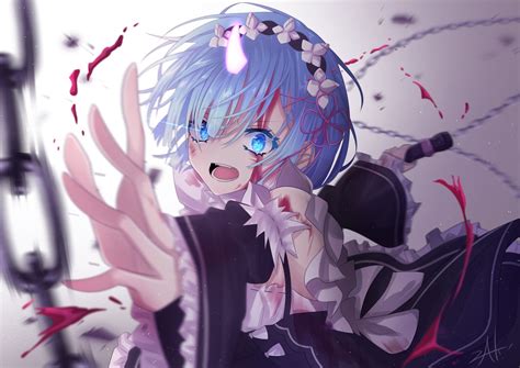 Rems Resolve Re Zero 4k Ultra Hd Wallpaper 4093x2894 Wallpaper Abyss