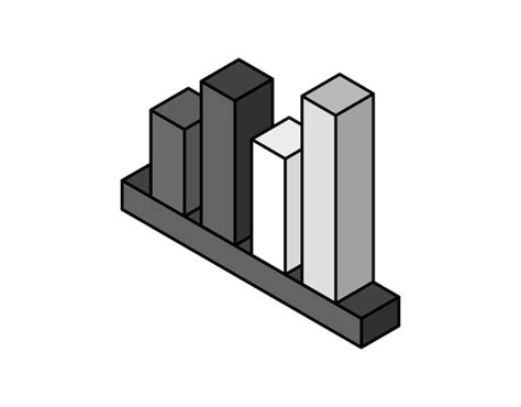 Premium Vector Diagram Isometric Design Icon Vector Web Illustration