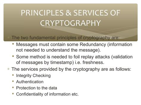 Network Security Cryptography Ppt PPT