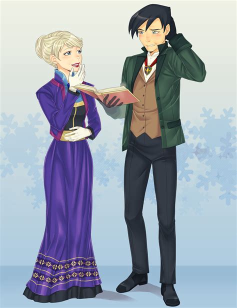 Danny And Elsa By Linart On Deviantart