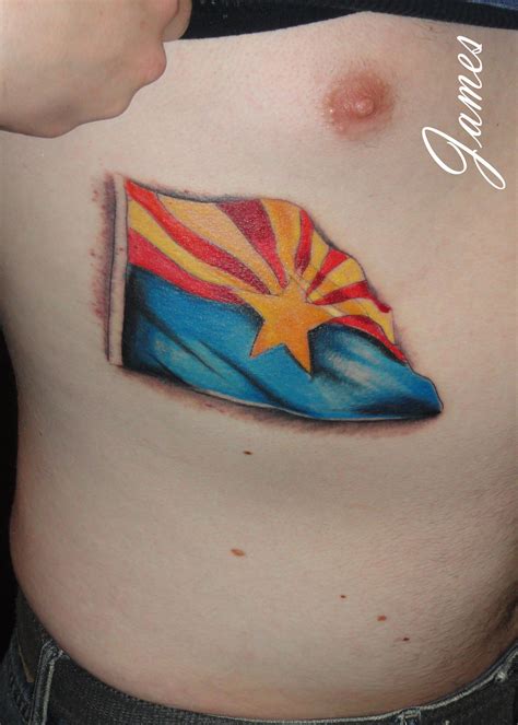 Crazy Cactus Tattoo Scottsdale Az James Arizona Flag Feminine Tattoos Tattoos Tattoo Artists