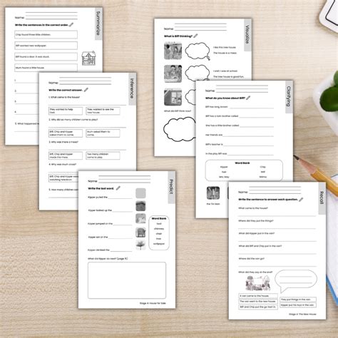 Oxford Reading Tree Level 4 Comprehension Worksheets Ort Teaching