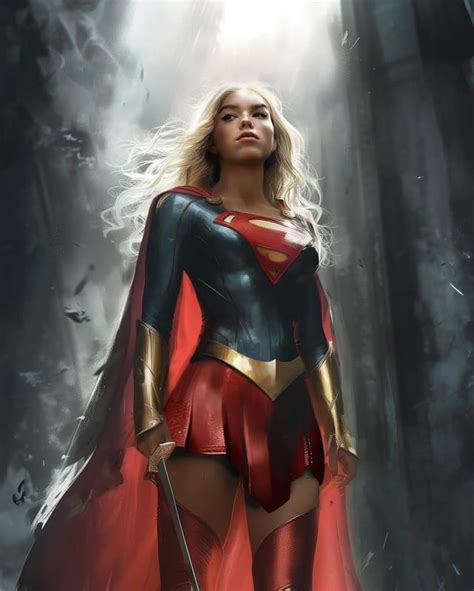 Supergirl Concept Art By Jaxskonderr Rdccinematic