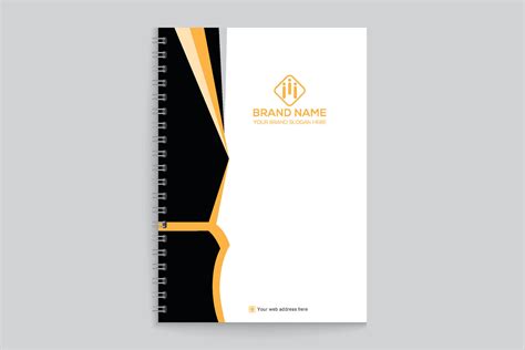 Professional Notebook Cover Mockup 26326319 Vector Art At Vecteezy