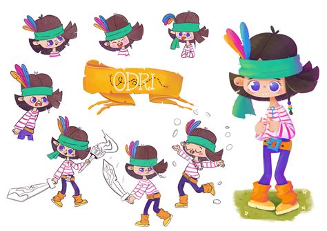 Иллюстрация Разработка персонажа для детский книги в стиле детский