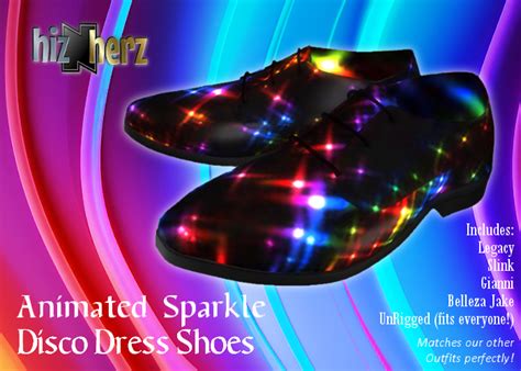 Second Life Marketplace Hiznherz Disco Sparkle Shoes Animated