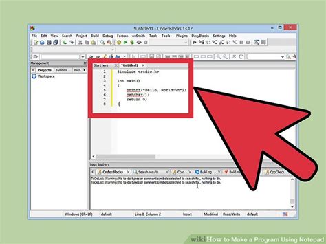 How To Make A Program Using Notepad 3 Steps With Pictures