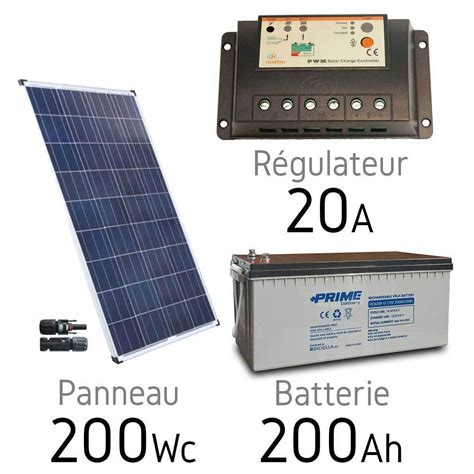 Panneau Photovoltaique 12 Volts Solaire Panneau Photovoltaïque