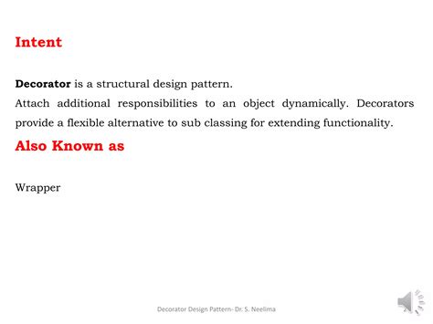 decorator design pattern pptx