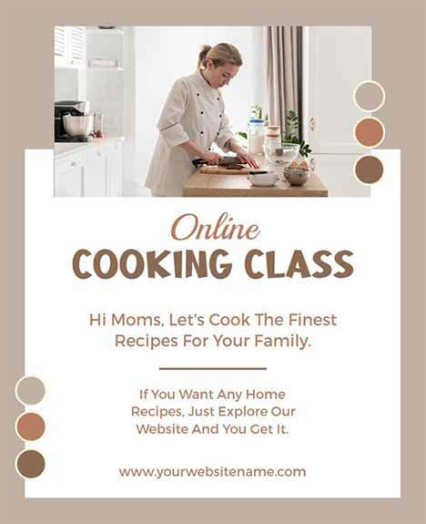 Cooking Class Flyer Templates Free Edit Download Cooking Class Flyer Templates Free Edit Download