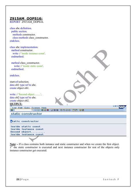 Ooabap Notes Withprograms Pdf