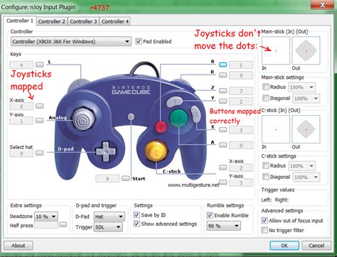Xbox 360 Controller Gamepad For Dolphin
