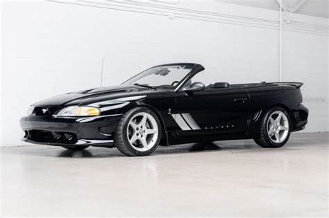 Supercharged 1998 Ford Mustang Saleen S281 Cobra Convertible 5 Speed