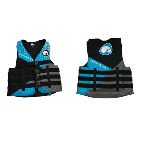 Life Jacket Jet Ski Deluxe Nylon 50n Blue S