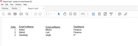 Bind Crystal Report In Aspnet Application And Export In Pdf And Excel