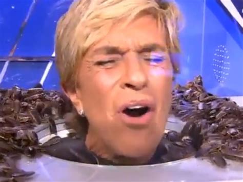 Chelo García Cortés Mete La Cabeza En Una Urna Con Cucarachas Por 1000 Euros Infobae