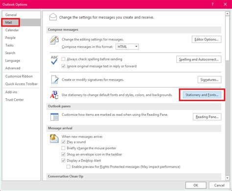 Learn New Things How To Change Default Font Size Style Color In MS Outlook