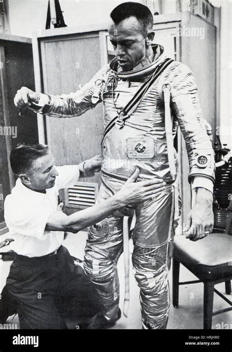 Project Mercury Alan Shepard Stock Photo Alamy
