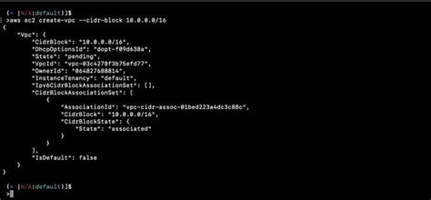 Manage Aws Vpc Using Aws Cli