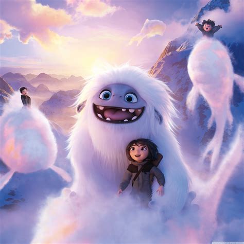 Abominable Movie Yi And Yeti 4k Uhd Wallpaper For Ultrahd Desktop And