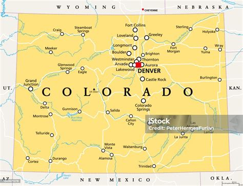 Colorado Political Map