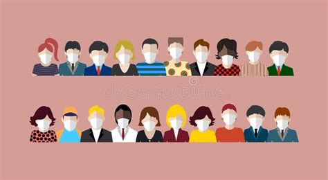 保护蒙版矢量图中人的图标 向量例证 插画 包括有 流感 男人 病症 污染 传染 图象 存在 177768849