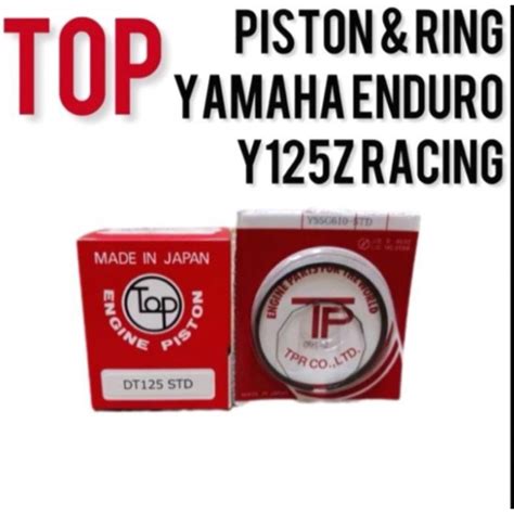Piston Top And Tp Ring 100％ Original Enduro Dt125 Shopee Malaysia
