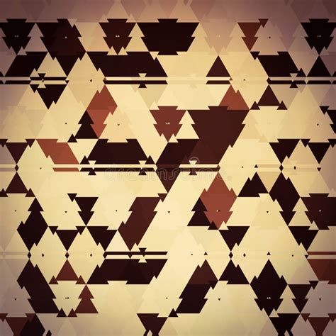 Geometric Seamless Background Triangle Pattern Repeated Gradient