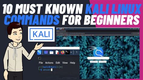 Some Basic Command Of Kali Linux Terminal Kali Linux Youtube