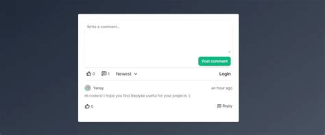 Add A Comment Section To Your React Project — Part 1 Basic