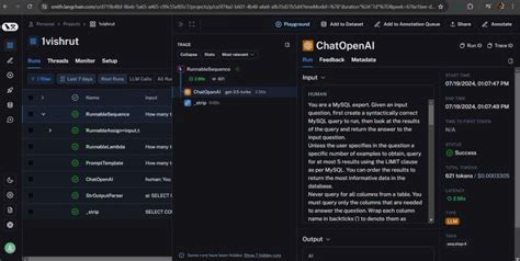 vishrut gupta on linkedin langchain langsmith llm generativeai