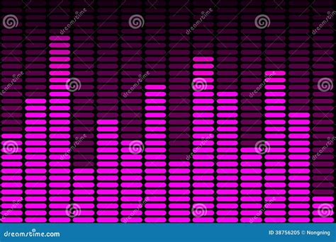 Pink Equalizer Stock Image Image Of Speaker Electronic 38756205